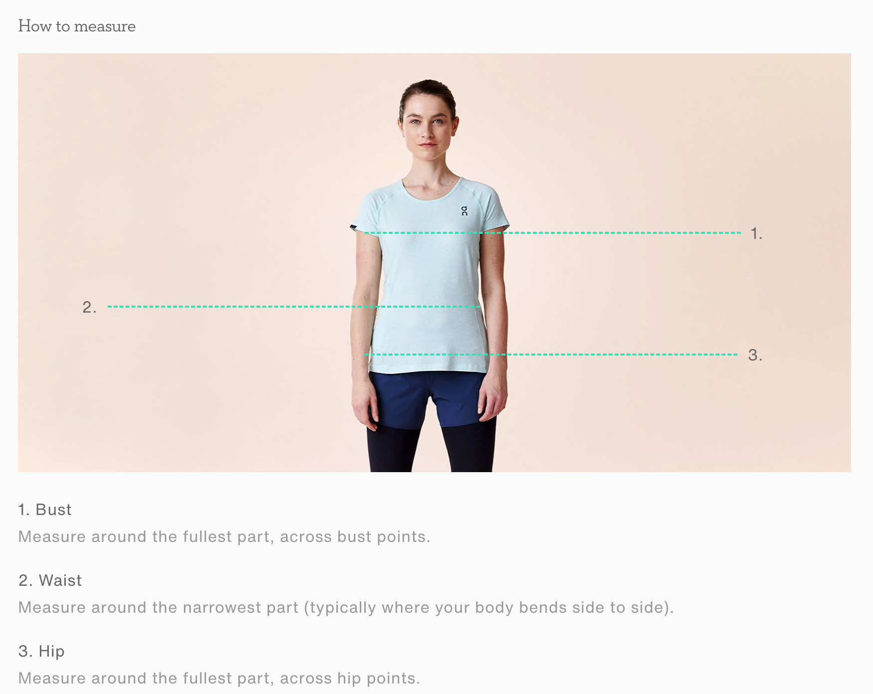 How do I know my size? – Onward